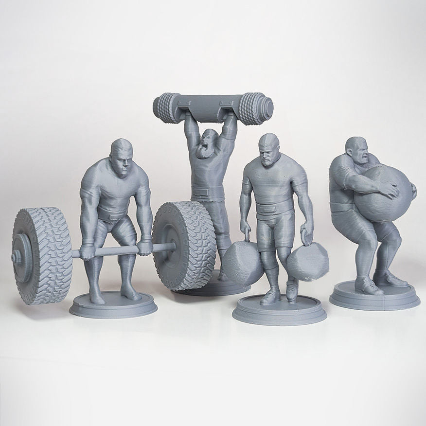 Strongman figurine for a great home gym decor idea – Figures of strength